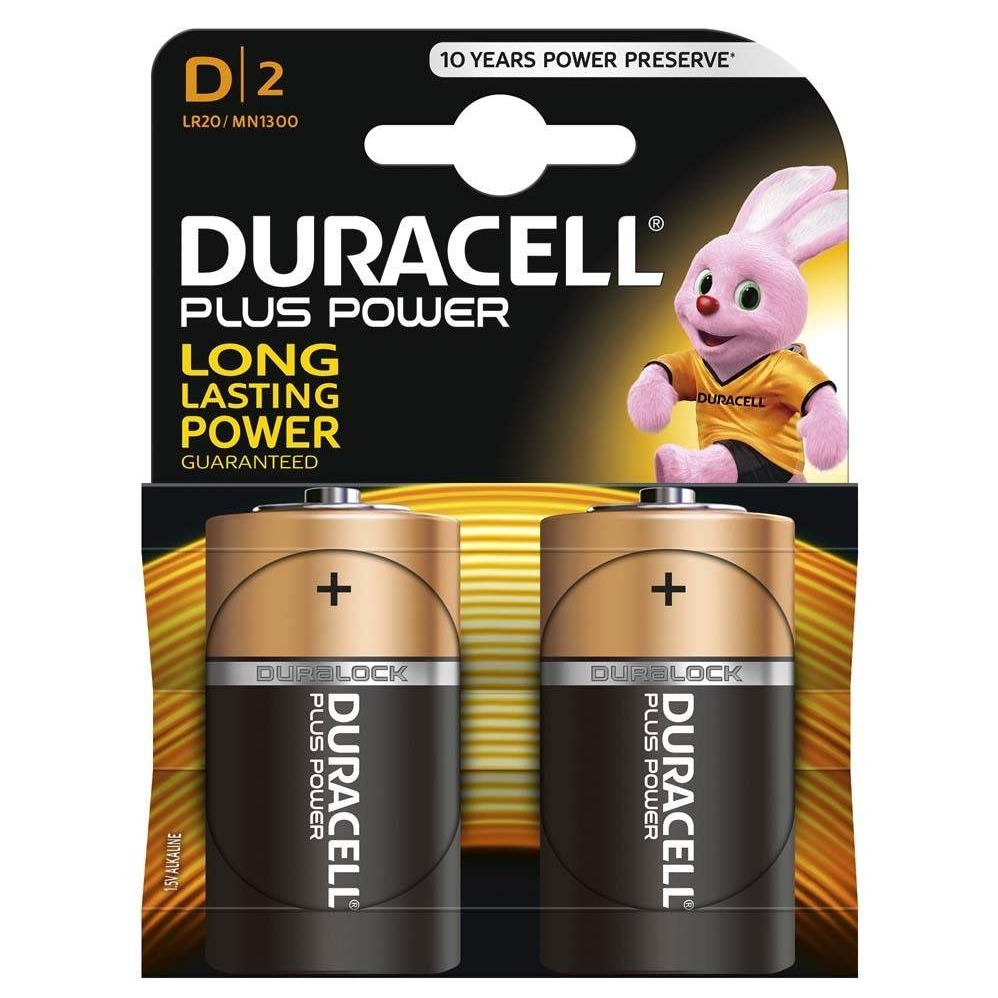 BATERIJA DURACELL D LR20 2kom | Plus