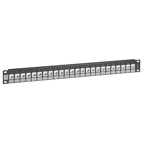 Legrand Modular empty patch panel for 24 unshielded keystone jacks cat ...