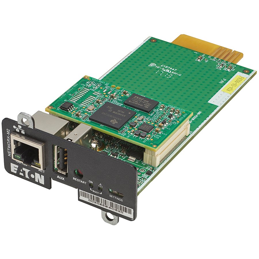 Eaton Gigabit Network Card; Ethernet 10/100/1000BaseT; Web/SNMP ...