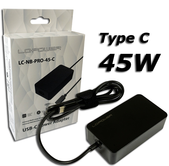 LC-Power Notebook Adaptor 45W | Plus