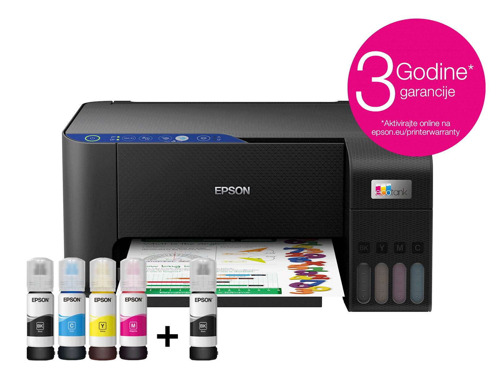 PRINTER/COPY/SCAN EPSON L3251 EcoTank WiFi | Plus