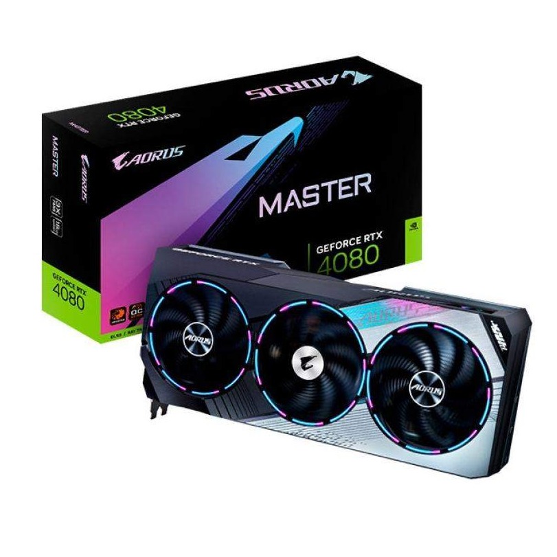 Gigabyte VGA RTX 4080 AOR M[GV-N4080AORUS M-16GD]16GB, 256bit, 3xDP, 1xHDMI; | Plus