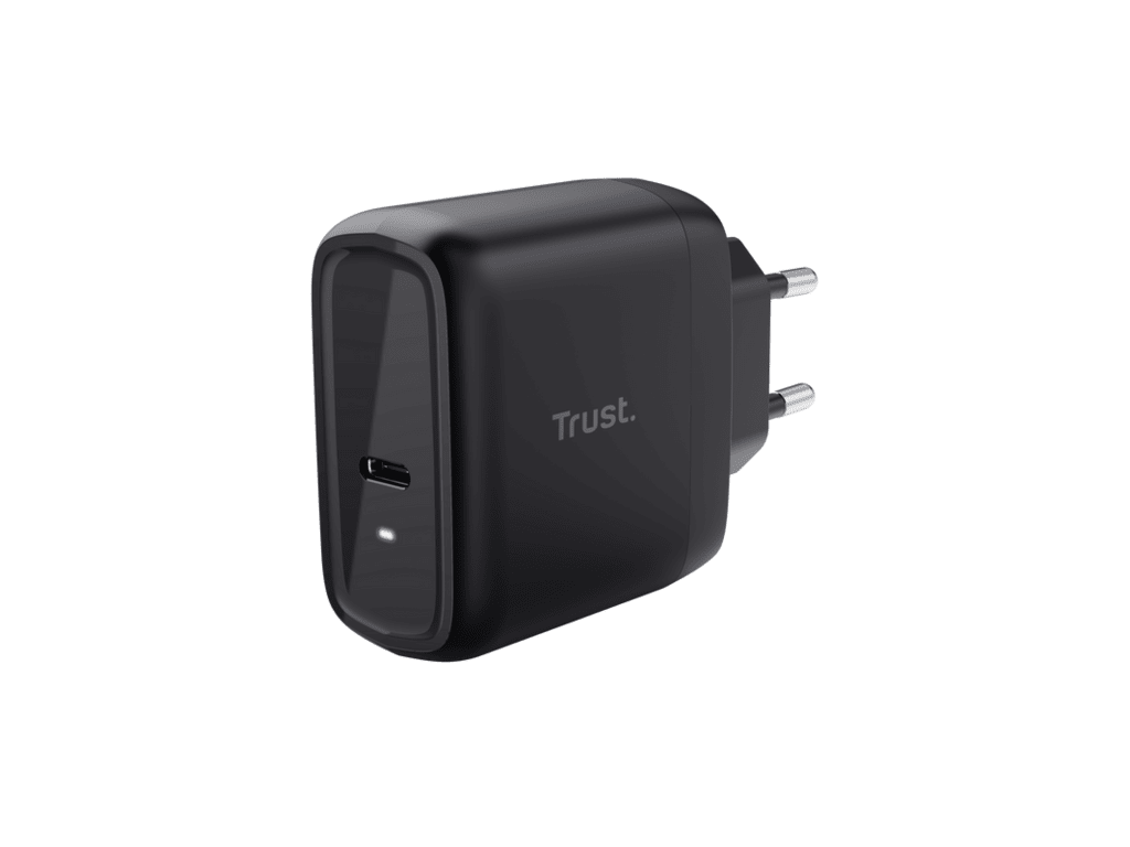 Trust 65W USB-C punjač punjač za laptope, USB-C sa kablom od 2m | Plus