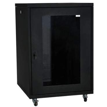 Racksis 26U EcoStanding Rack ormar,prednja vrata staklo,crni ...