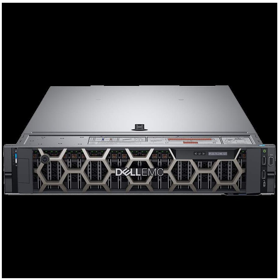 DELL EMC PowerEdge R550, 8x3.5", Intel XS 4309Y (2.8G, 8C/16T, 10.4GT/s ...
