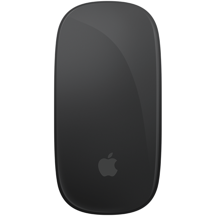 Apple Magic Mouse - Black Multi-Touch Surface,Model A1657 | Plus