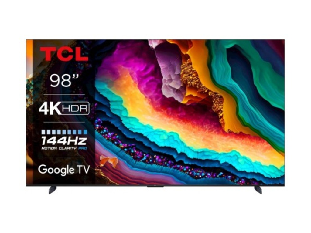 TCL 98"P745 4K Google TV;144Hz VRR; Dolby Vision IQ;HDR 10+; AiPQ PROCESSOR 3.0 | Plus