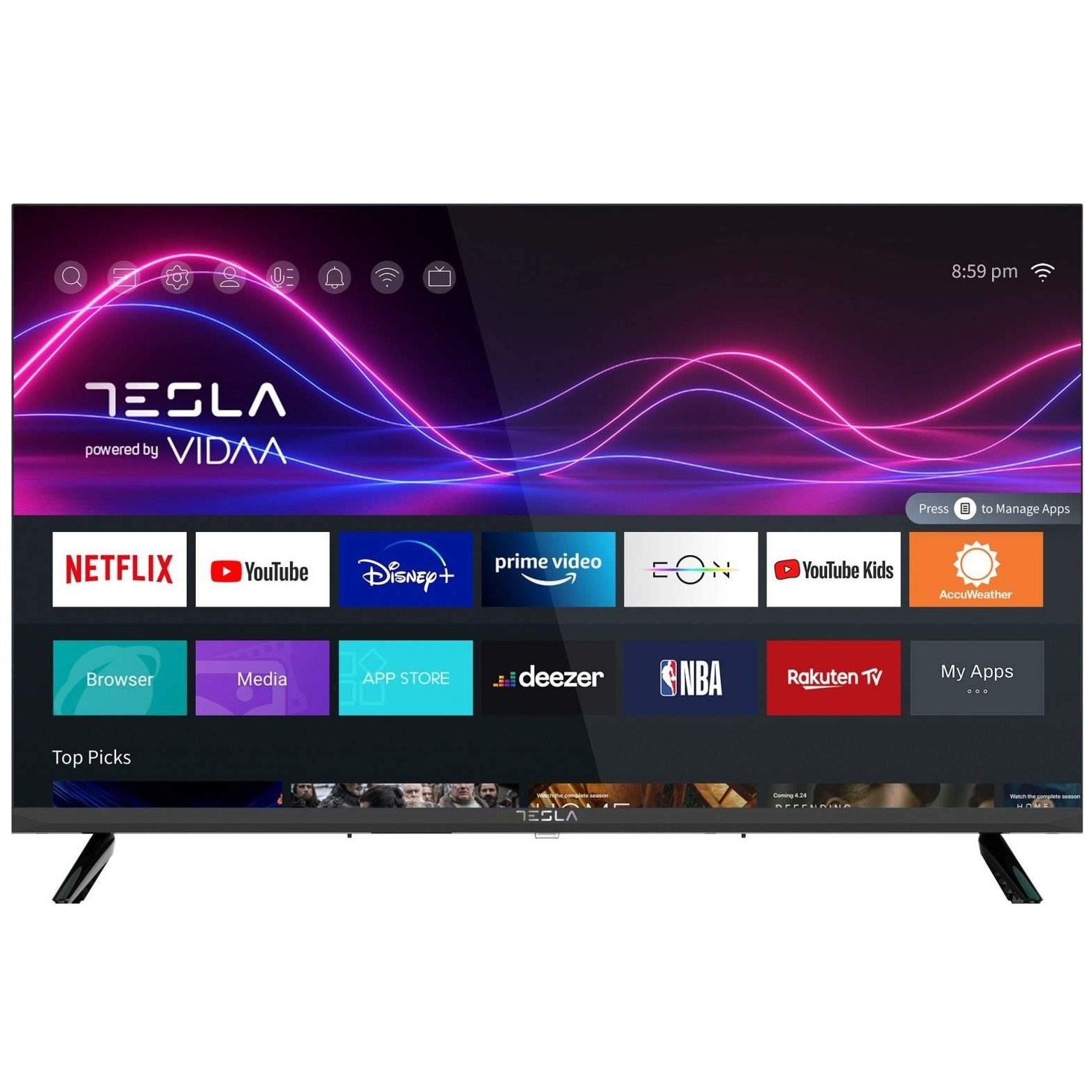 TESLA TV 32M335BHS SMART- HD -OS VIDA-EON-Netflix--Hotel mode- | Plus