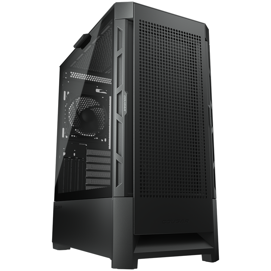 COUGAR | Case Airface Black | PC Case | Mid Tower / Mesh Front Panel ...