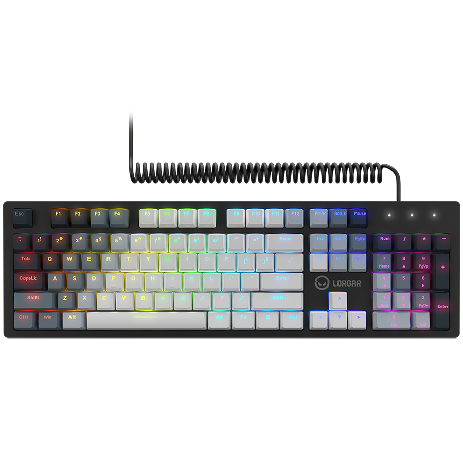LORGAR Azar 514, Wired mechanical gaming keyboard, RGB backlight ...