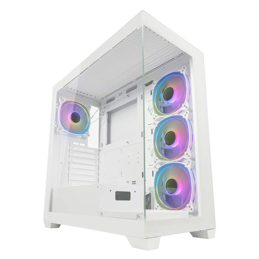 LC-Power Case Gaming 715W Midi-tower, ATX, 4x ARGB fan1x USB-C, 2x USB ...