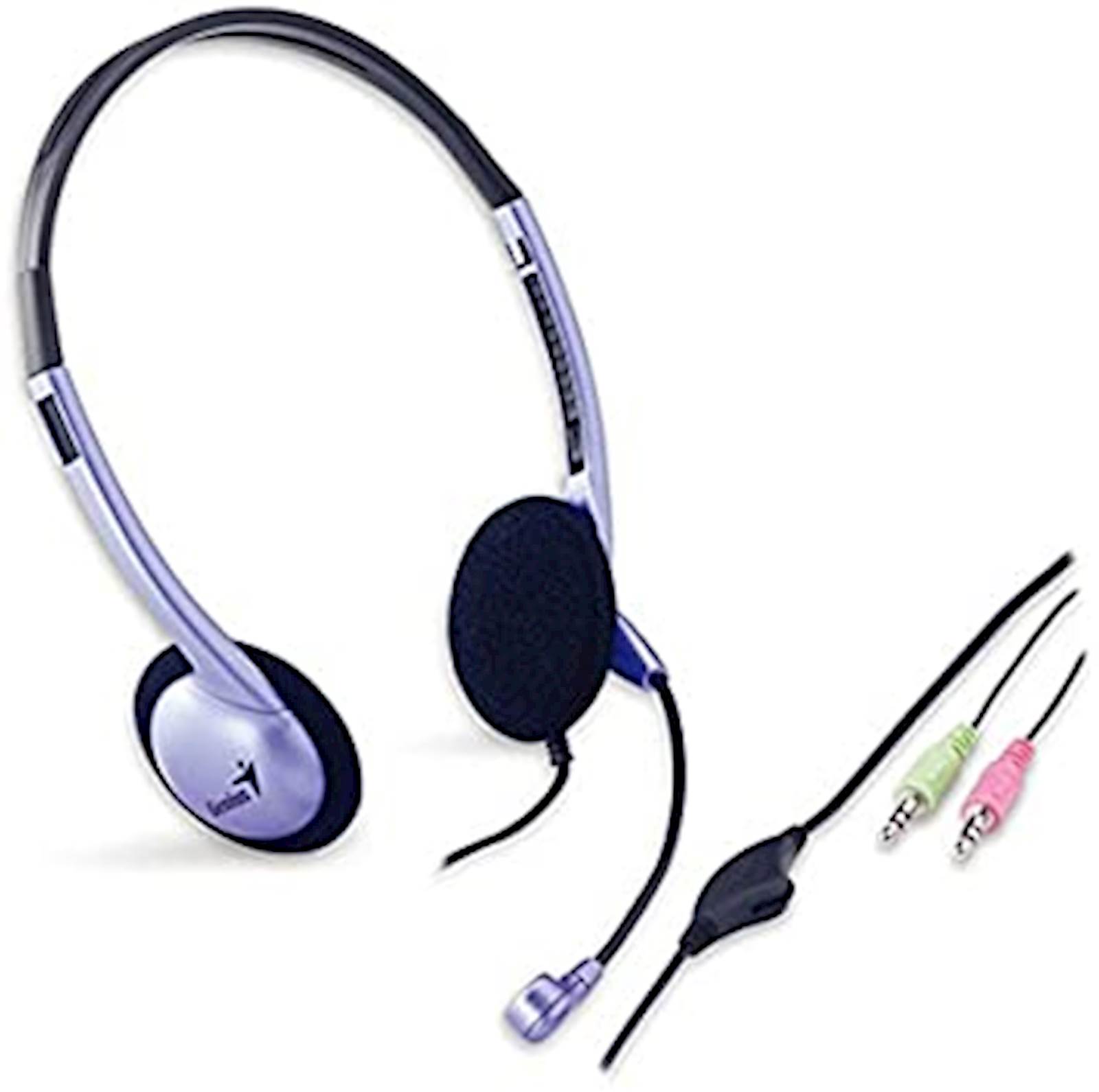 SLUŠALICE S MIKROFONOM GENIUS HS-200C | Plus