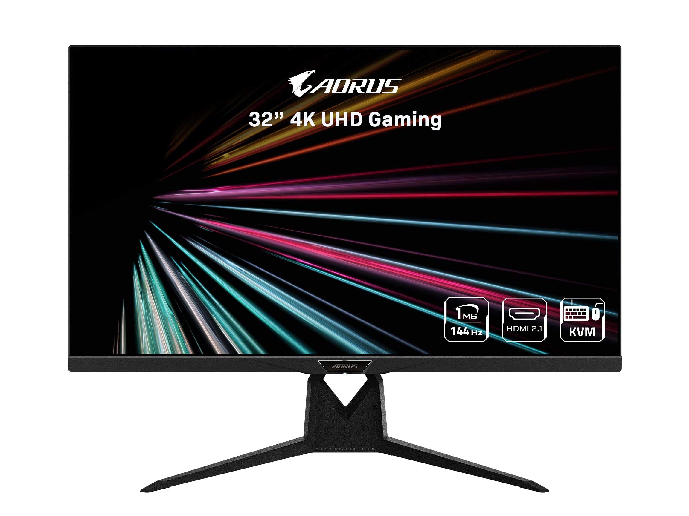 Gigabyte Gaming Monitor 32" AORUS FI32U-EK, SS IPS, 350cd 3840x2160 ...